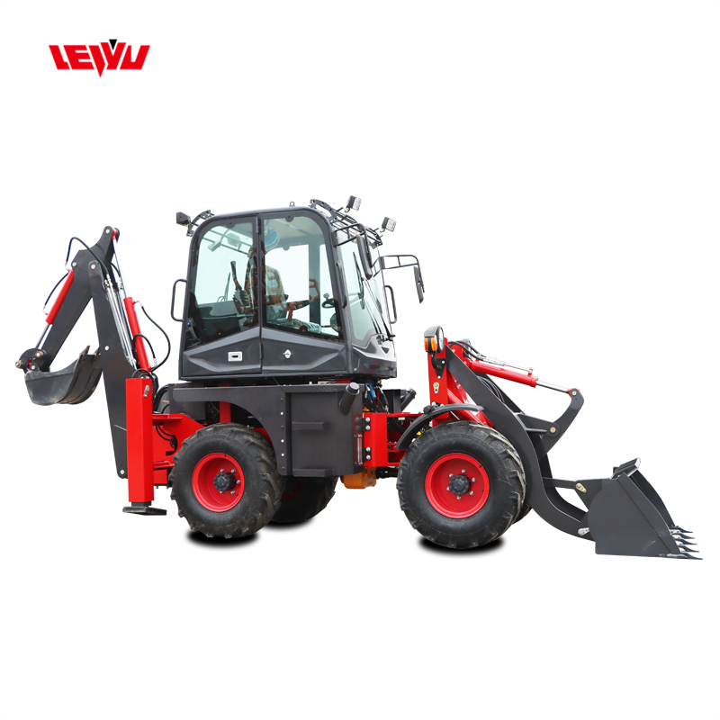 Backhoe Loader with Powerful Engine factory_manufacturer_supplier - LEIYU